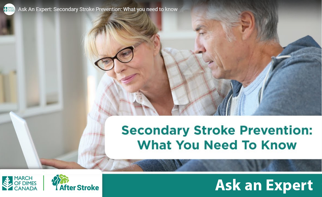 Ask an Expert: Secondary Stroke Prevention: What you need to know ...